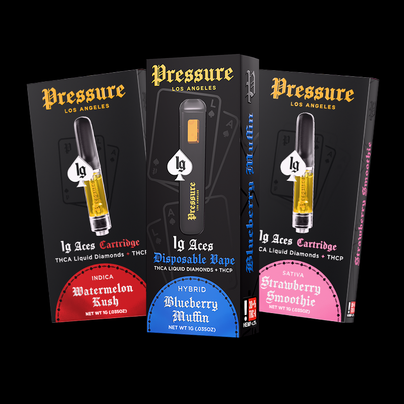 PRESSURE LA 1G ACES THC-A LIQUID DIAMONDS LINE UP – Pressure Los Angeles