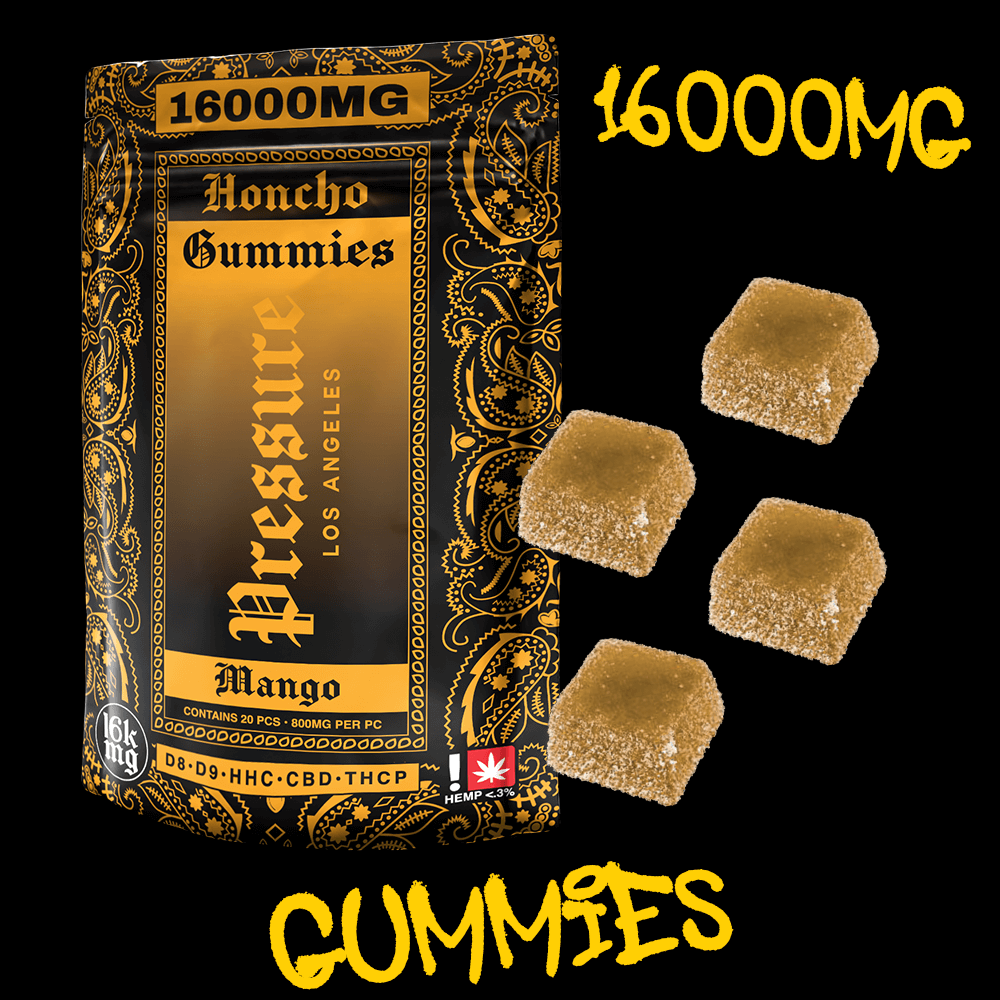 PRESSURE LA 16000mg HONCHO GUMMIES – Pressure Los Angeles