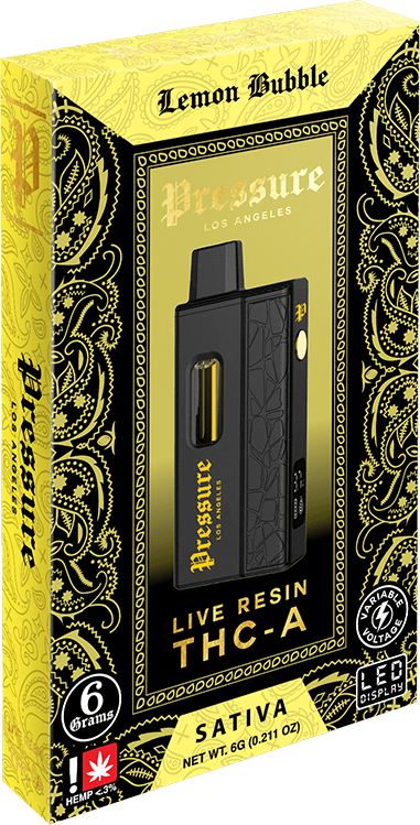6g LIVE RESIN THC-A DISPOSABLE – Pressure Los Angeles
